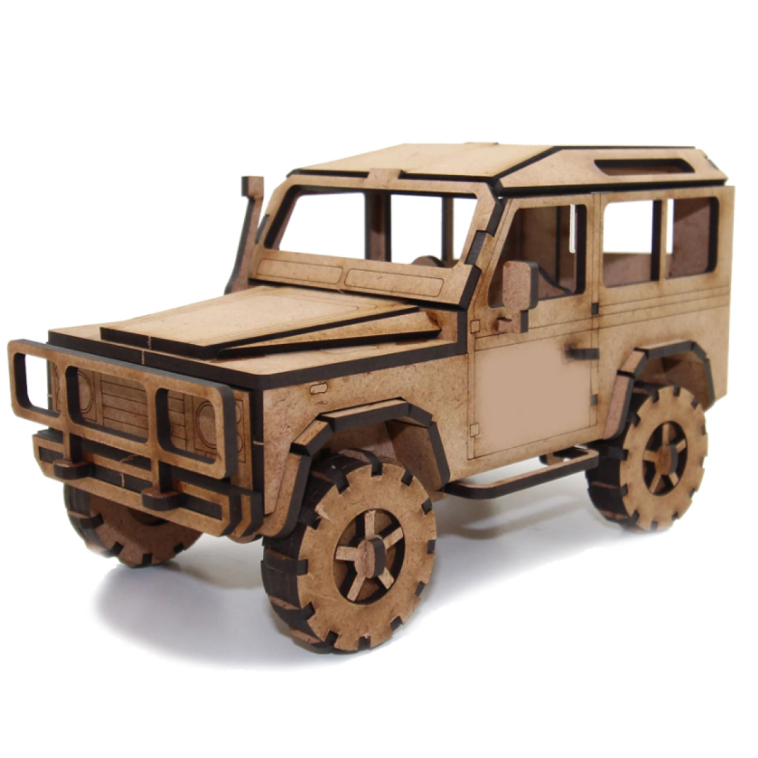 Vehicle Land Rover Defender 3D Wooden Model Kit VEH_1
